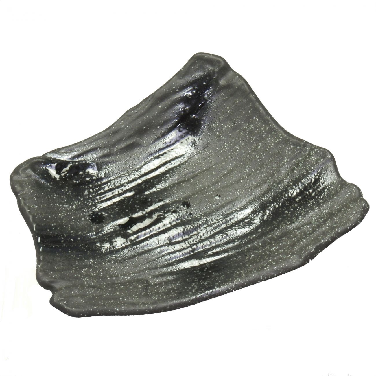 Kessho Black Legged Plate – Miyake Japan